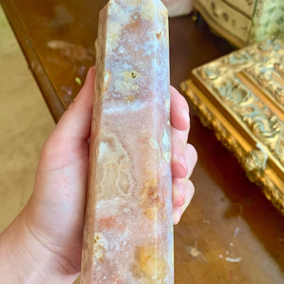 Polychrome Jasper Freeform With Pretty Pink Coloring - Etsy
