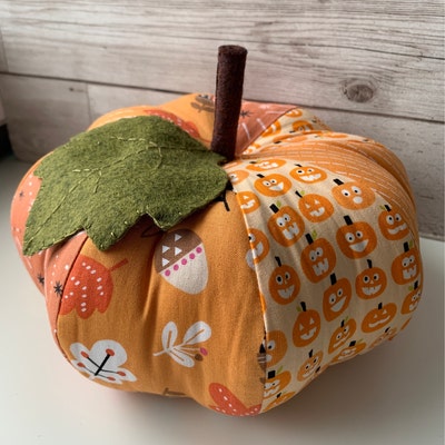 Pumpkin Sewing Pattern PDF Sewing Pattern Patchwork Pumpkins Pumpkin ...