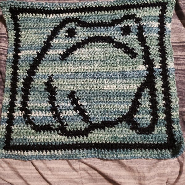 Froggy Crochet Tapestry Pattern - Etsy