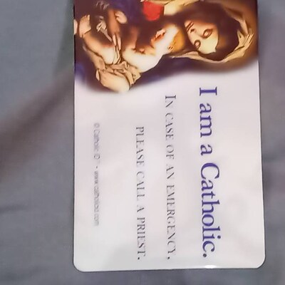 St. Michael the Archangel Card With Guardian Angel Prayer Card High ...