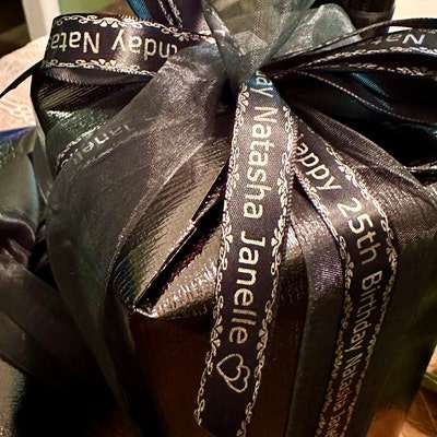 Bereavement Awareness Ribbons With Rose, Personalized With Your Message ...