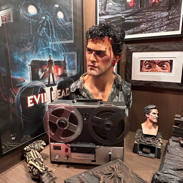ASH - A Life-size Bust From Evil Dead II - Etsy