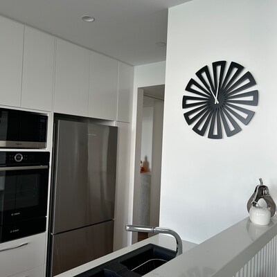 Modern Wall Clock White Large Clock for Wall Kitchen Wall Clock ...