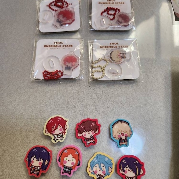 IN STOCK 2.5CM Ensemble Stars Enstars: Smol ES Standee + Keychain - Etsy