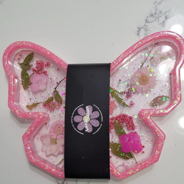 Iridescent White Decorative Tray and Dish Gift Set, Home Decor Set ...