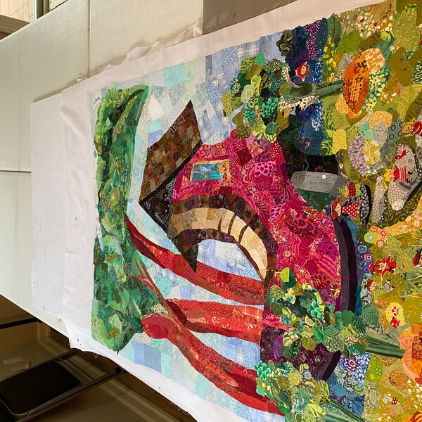 Work Vehicle Blue Cotton Fabric Made by Clothworks Play Zone Collection ...