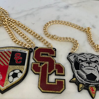 Custom Sports Team Turnover Chain Custom Big Pendant Sports Chain - Etsy