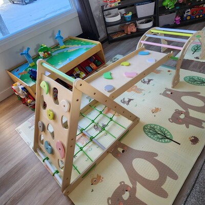 Climbing Triangle Two-sided Ramp Kletterdreieck Climbing Arch - Etsy