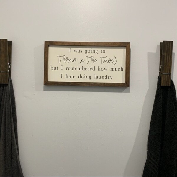 Rustic Bathroom Signs, Set of Three, Rustic Bathroom Decor, Rustic Sign ...