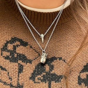 Sperm Necklace, Semen Male Fertility Jewelry in Pewter - Etsy