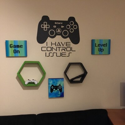 Gaming Wall Art Set of 3, Video Game Wall Art, Gaming Prints Set ...