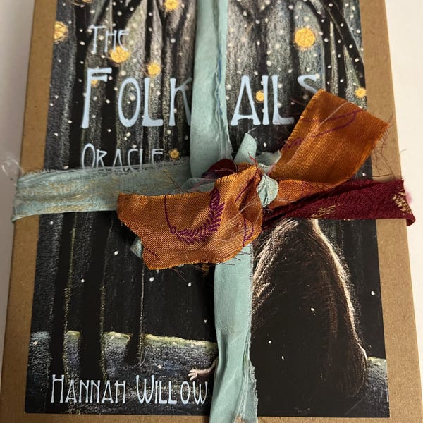 The Folktails Oracle by Hannah Willow. Special Edition Black Boxed Set ...