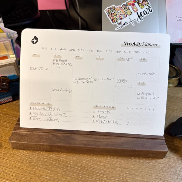 Atomic Habit Tracker Cards | Weekly, Monthly, Yearly Habit Stacking ...