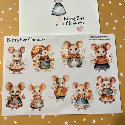 Fall Cows Standard Vertical Weekly Kit Vertical Planner Sticker Kit Cow ...