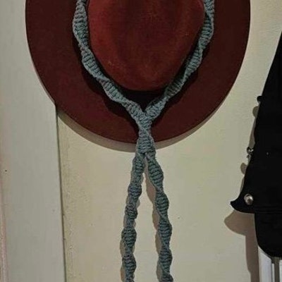 Hat Storage Pattern, Crafting Macrame, PDF Hat Holder, Patterns and How ...