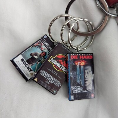 Miniature VHS Movie Keyring ANY Movie You Like Novelty 80s - Etsy