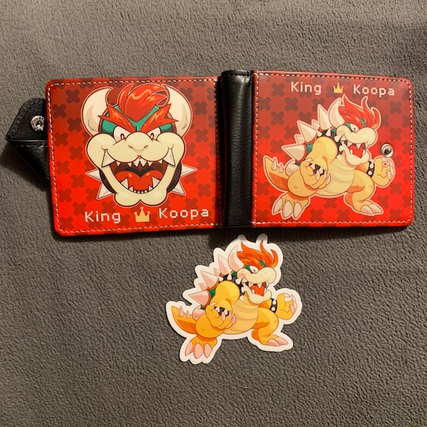 Bowser Vinyl Sticker - Etsy