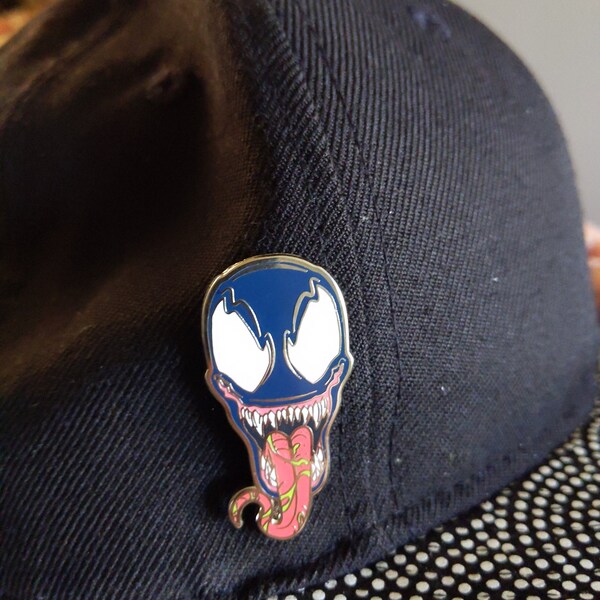 Venom Hard Enamel Pin, Hat Pin - Etsy