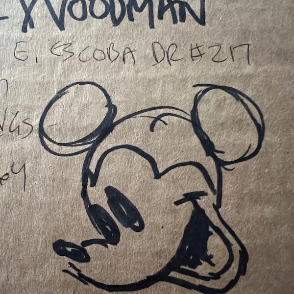 THE LITTLE MERMAID Original Production Ursula the Sea Witch Model Sheet ...