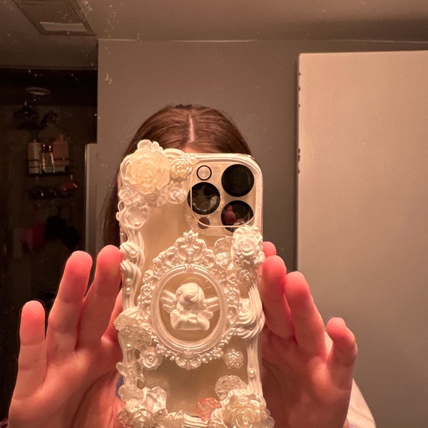 Decoden 3D Angel Phone Case, Cute Cherub Custom Phone Case for iPhone ...
