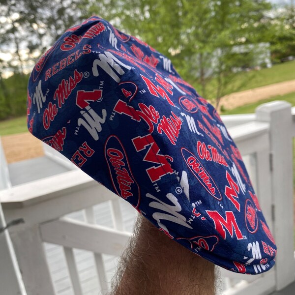 Custom Handmade Jeff Cap Made to Order With Custom Printed Maryland ...