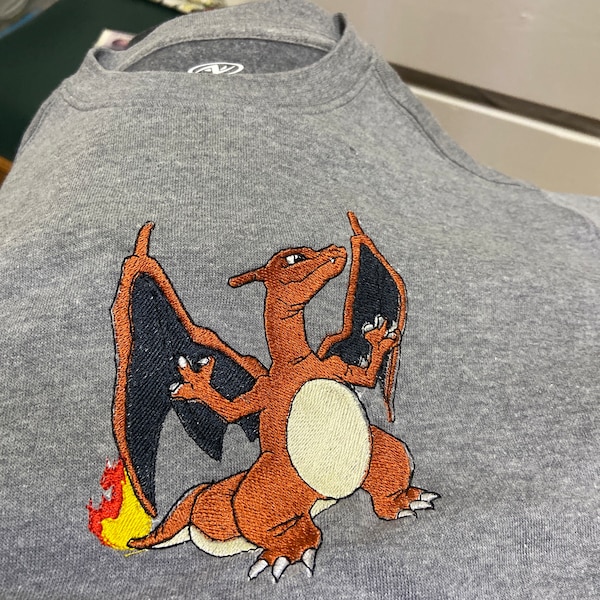 Top Selling Charizard Embroidery Design Zip With 9 Files - Etsy