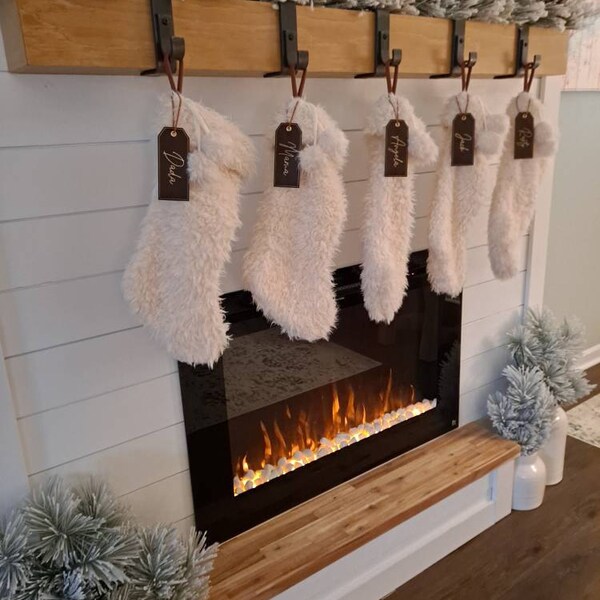 Christmas Stocking Holder, Custom Mantel Hook, Mantle Stocking Holder ...