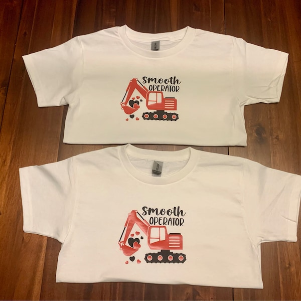 Smooth Operator SVG, Kids Valentine SVG, Excavator Svg, Funny ...