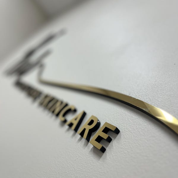 Clinic Logo Sign, Customizable Sign for Business, Home Office Decor ...