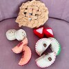 Build Your Own Felt Pie, Play Felt Food, Play Kitchen, Play Bakery ...