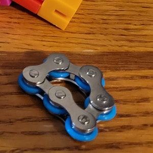 The Wave Bike Chain Link Fidget Toy - Etsy