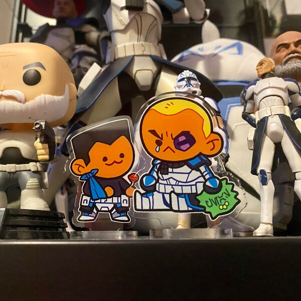 Battle Damaged Clone Troopers - Etsy