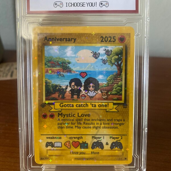 Pokemon Pregnancy Card, Pokemon Gender Reveal, Custom Pokemon Card ...