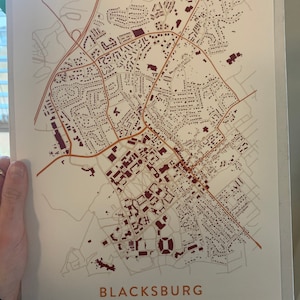 CHESTNUT HILL BOSTON Map Poster / College Town Map Gifts | Etsy