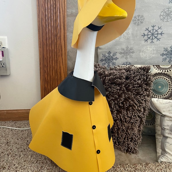Goose Outfit -yellow Raincoat Porch Goose Outfit - Fits 23 to 25 Inch ...