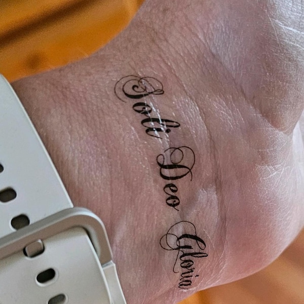 Customized Temporary Tattoos Fake Tattoos Custom Name Tattoo ...