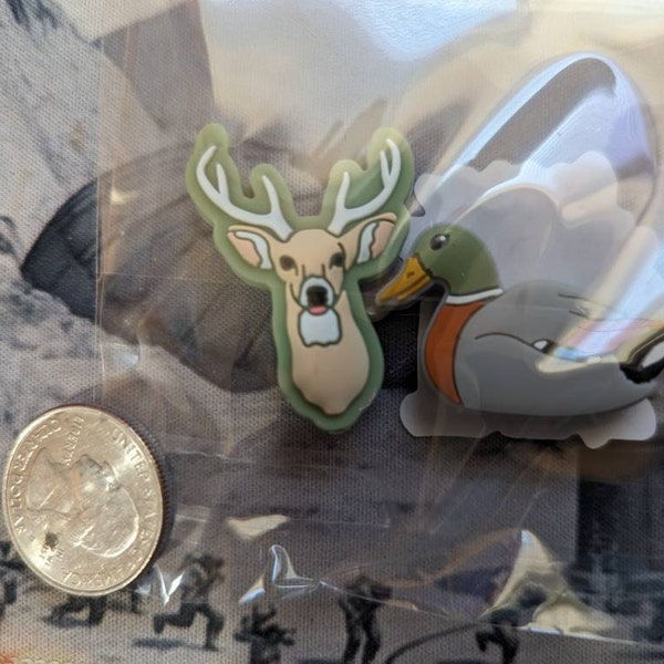 Orange Buck Focal Beads and Camouflage 15mm Silicone Bead Mix ...