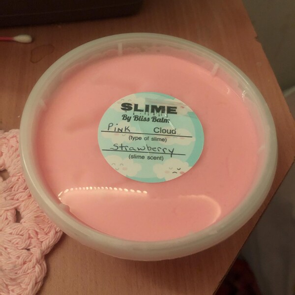 Cloud Slime W/charm Large 8 Oz W/extras Best Seller Customize Choose ...