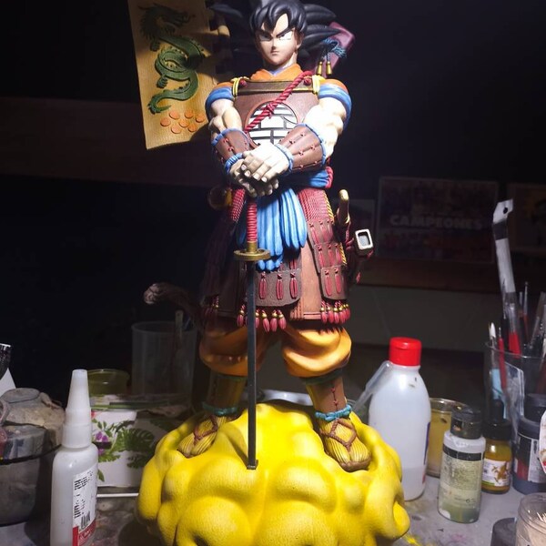 Samurai Vegito STL File for 3D Printing High-quality 3D Model Digital ...
