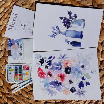 Vinyl Stickers watercolor Palette Cut to Shape - Etsy