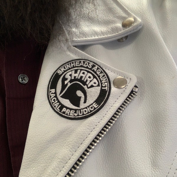 SHARP Iron on Patch Skinhead Trojan - Etsy
