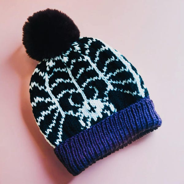 KNITTING PATTERN: the Holly Berry Cowl / Knit Cowl Pattern, Stranded ...