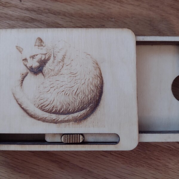 Thread Spool Storage Box Laser Cut File, Sawing Organizer Svg, Sewing ...