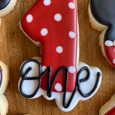 Number One Cookie Cutter Birthday Number Plaque Number 1 Numbered - Etsy
