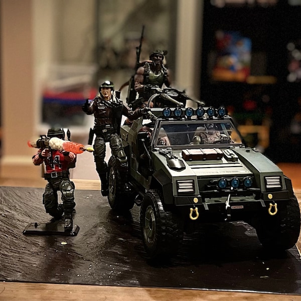 GI Joe Classified Figure Stands Custom Black - (LOT of 20) - Etsy