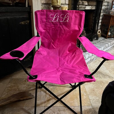 Personalized Coach Gift Cross Country Softball Folding Chair Camping ...
