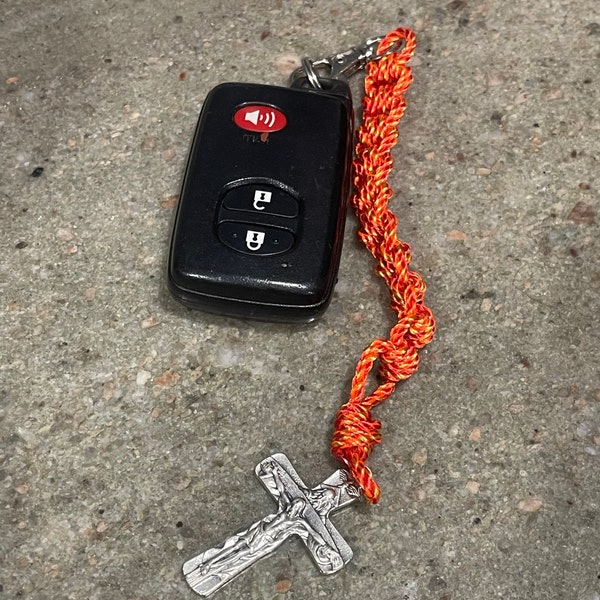 Papal Colors Cord Ladder Rosary - Etsy