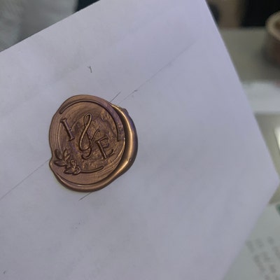 Personalised Logo Initial Wax Seal Stamp Set for Wedding Invitation ...