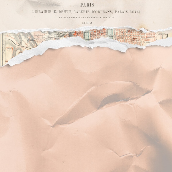Torn Edge Border Digital Papers, Torn Paper Overlays, Torn Digital ...