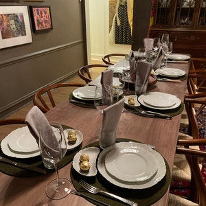 Large Round Pad / Felt Table Cover / Different Sizes Mat - Etsy